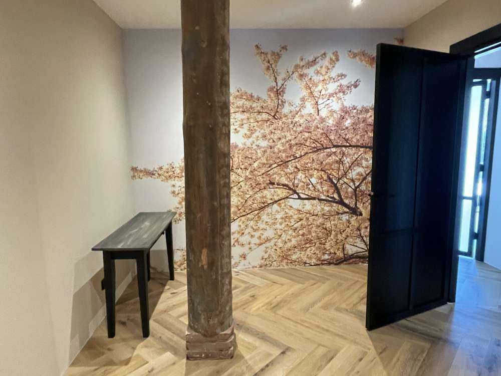 Bloesemtak in bloei - Fotobehang