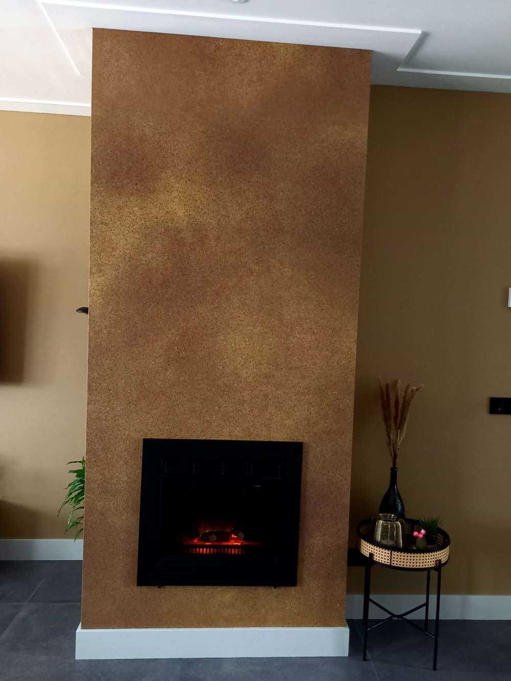 Antiek brons - Fotobehang