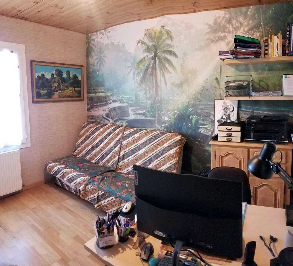 Rijstvelden in de jungle - Fotobehang