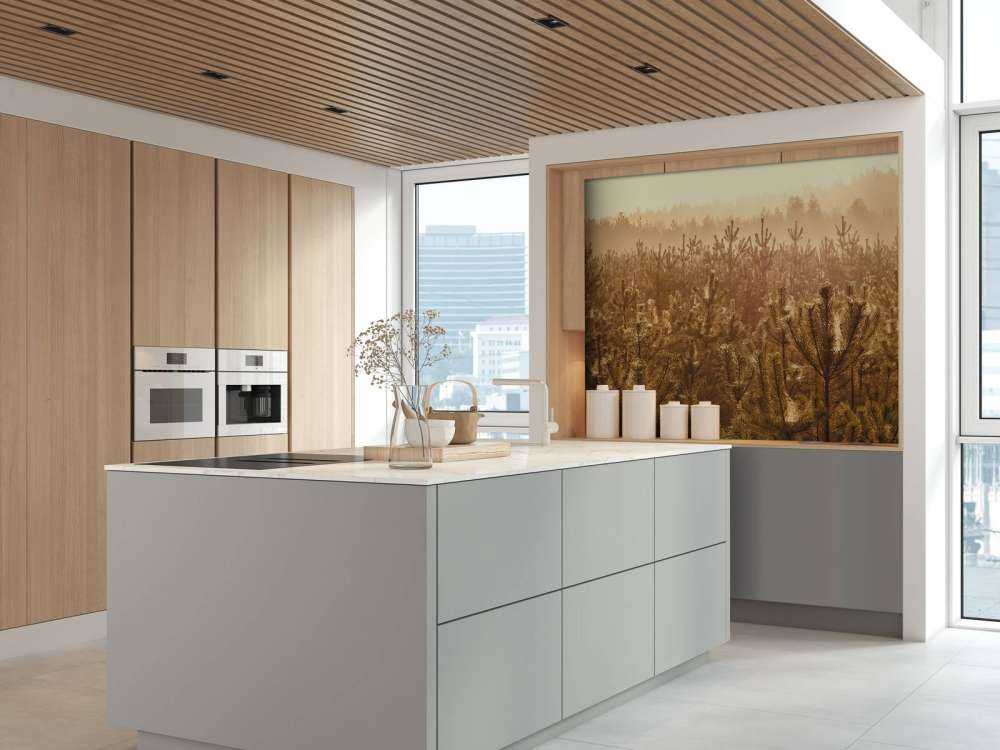 Summer dawn - Fotobehang