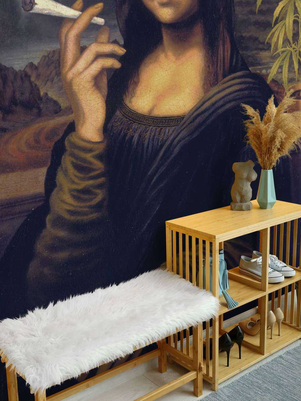 Fotobehang - Mona Lisa Joint - Fotobehang
