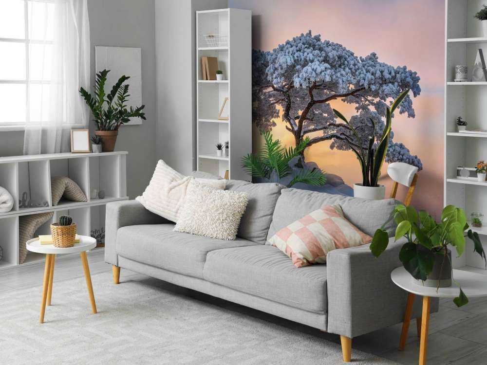 Cold loner - Fotobehang