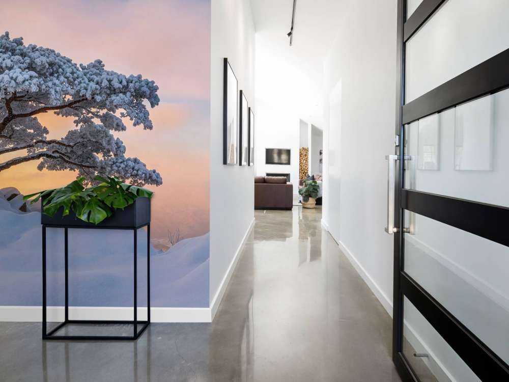 Cold loner - Fotobehang