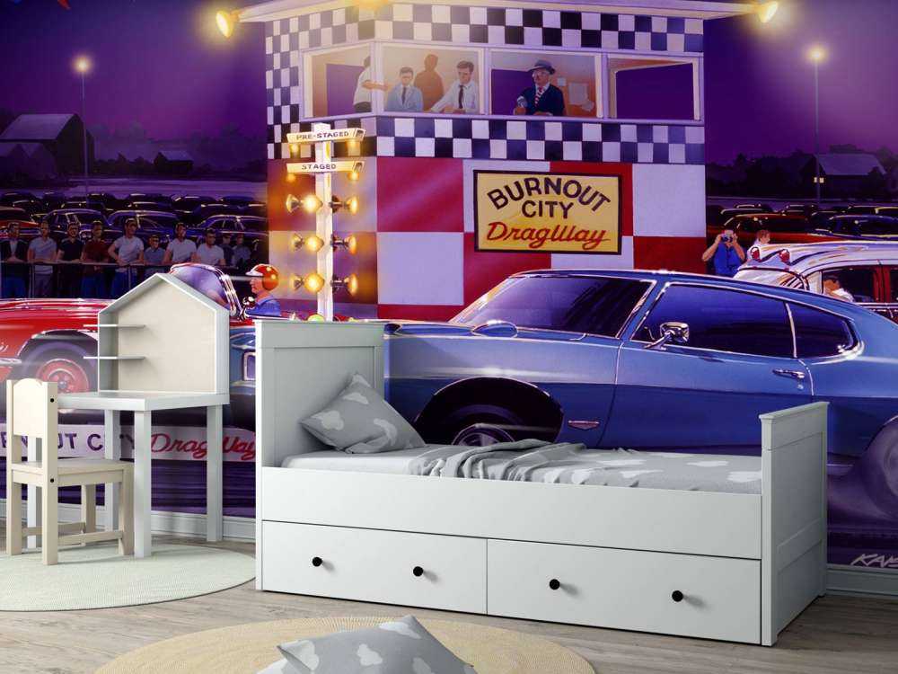 Fotobehang - Drag City - Fotobehang