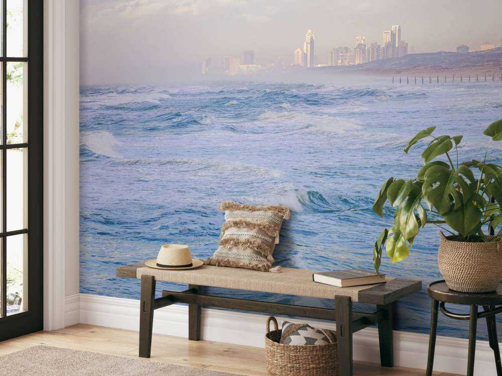 Bat-Yam Strand - Fotobehang