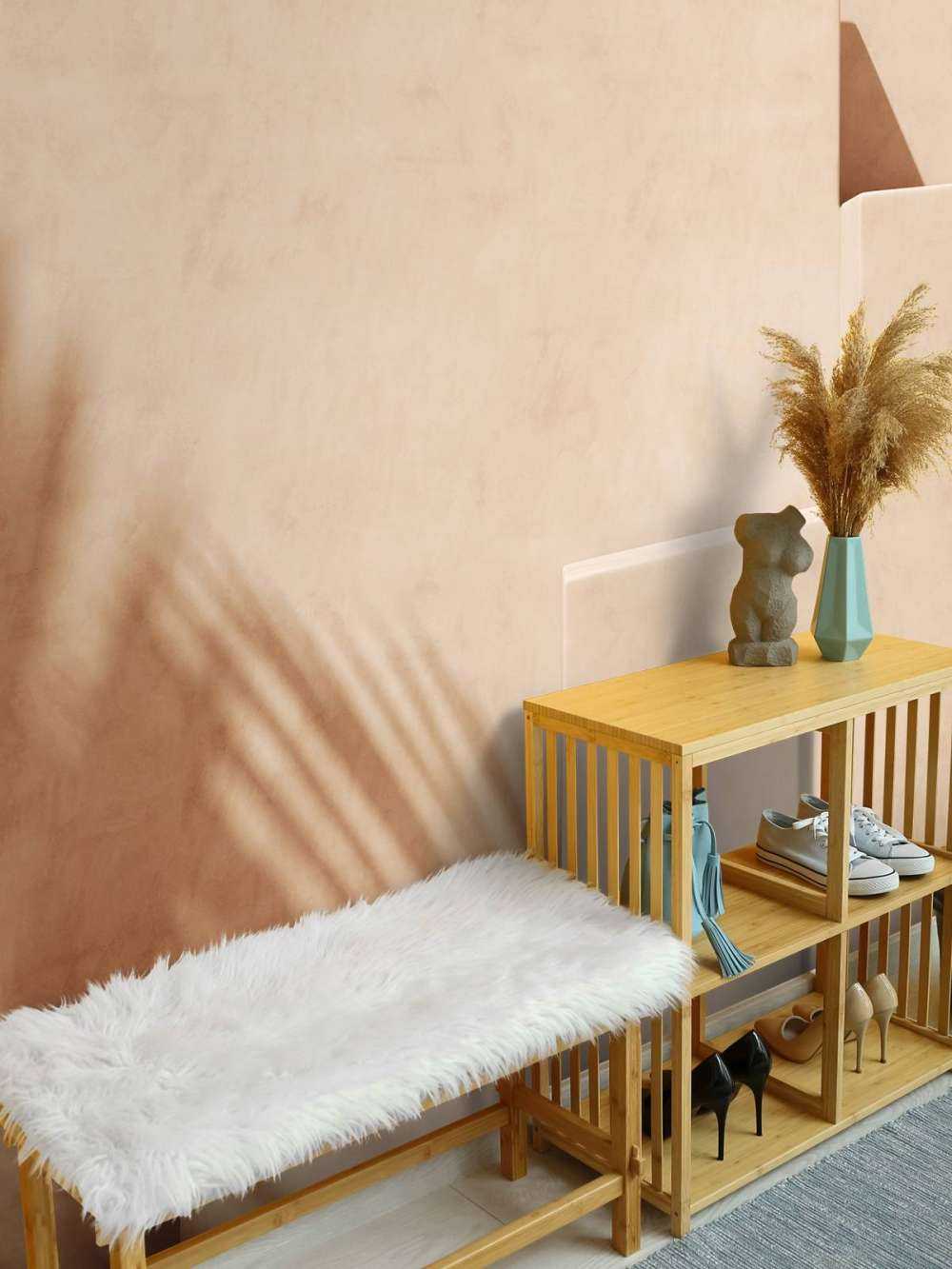 Minimalistische foto van trappen - Fotobehang