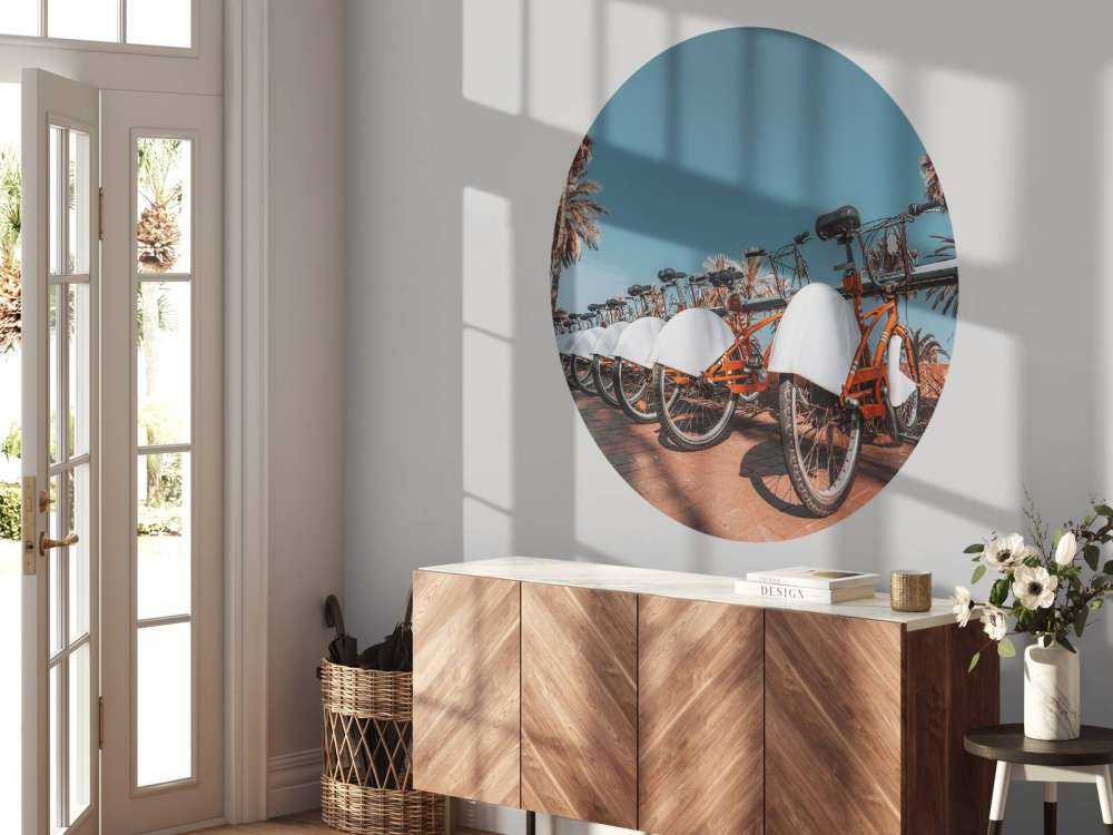 Huur fietsen - Fotobehang