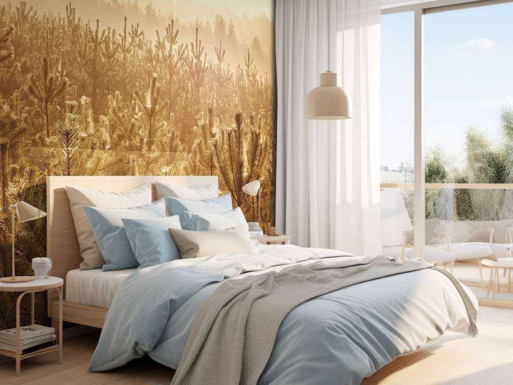 Summer dawn - Fotobehang