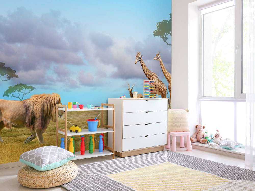 Wilde dieren - Fotobehang