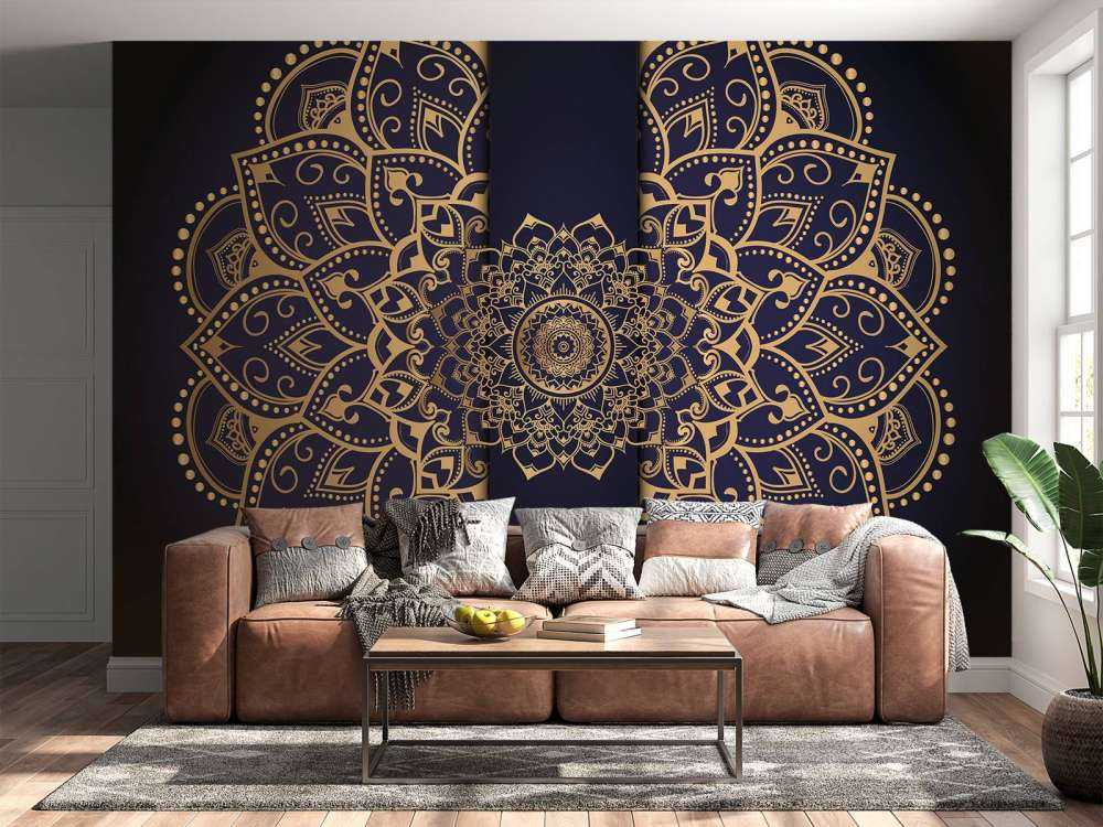 Sierlijke mandala - Fotobehang