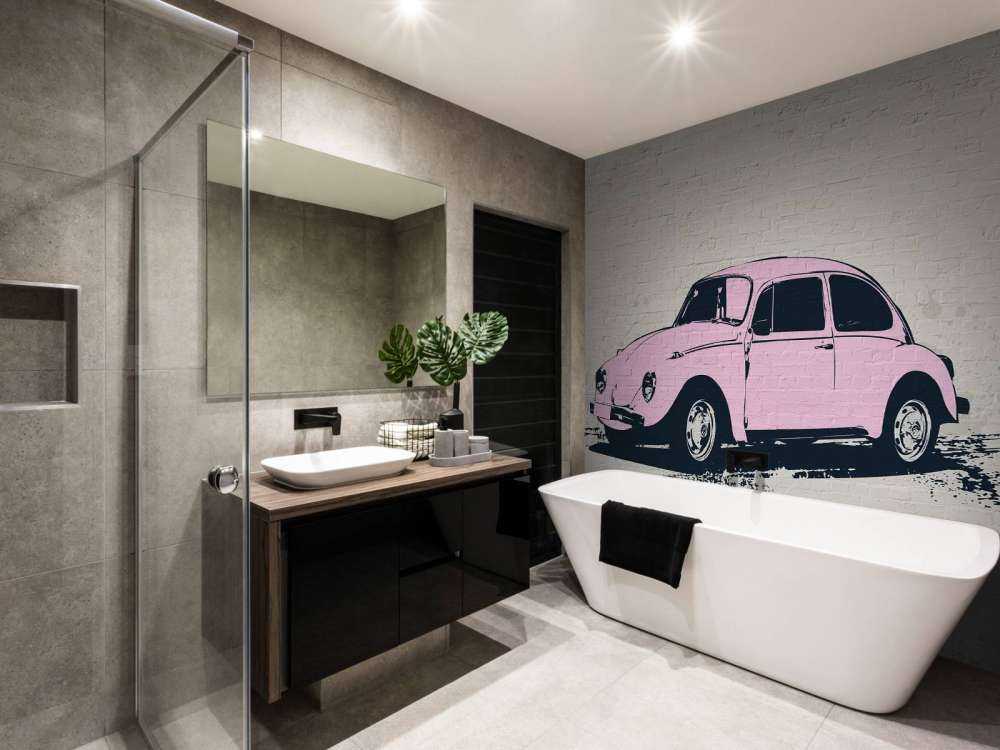 Graffiti Kever - Fotobehang