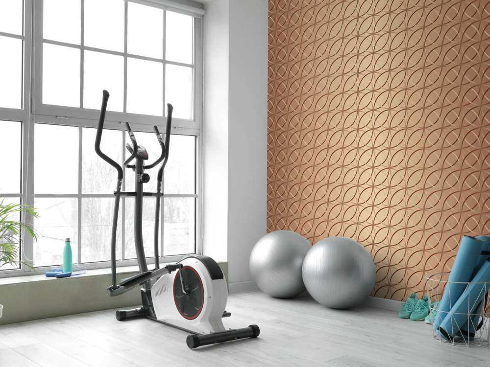 Glanzend brons - Fotobehang