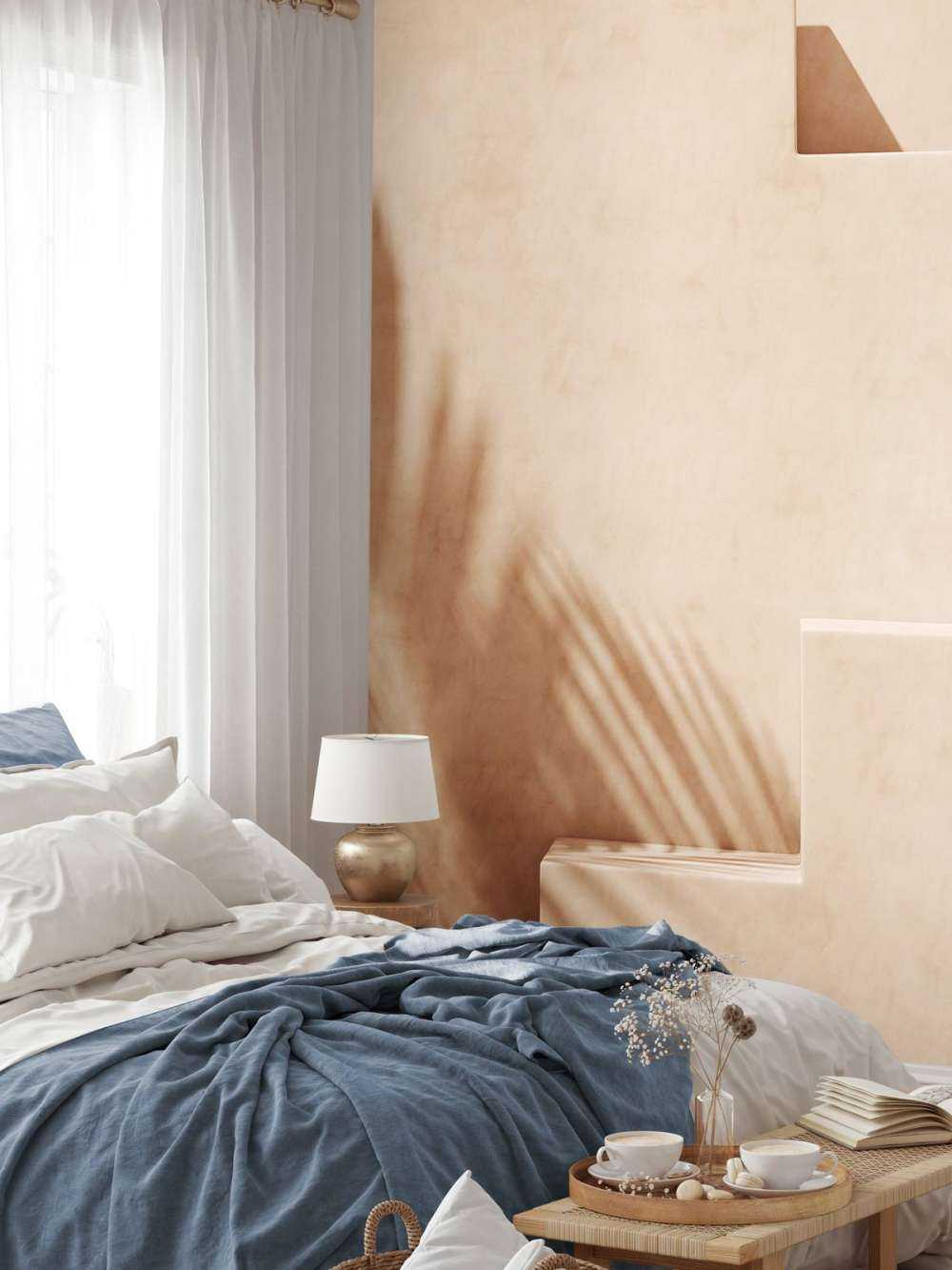 Minimalistische foto van trappen - Fotobehang