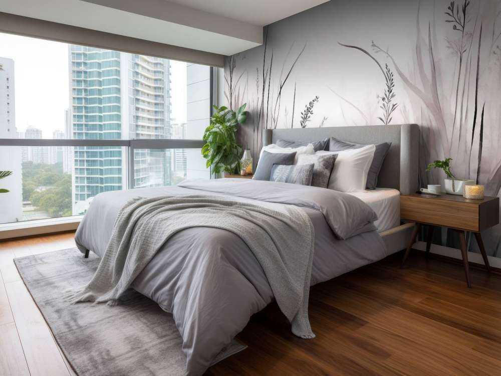 Fotobehang - Harmony Muted Mauve - Fotobehang