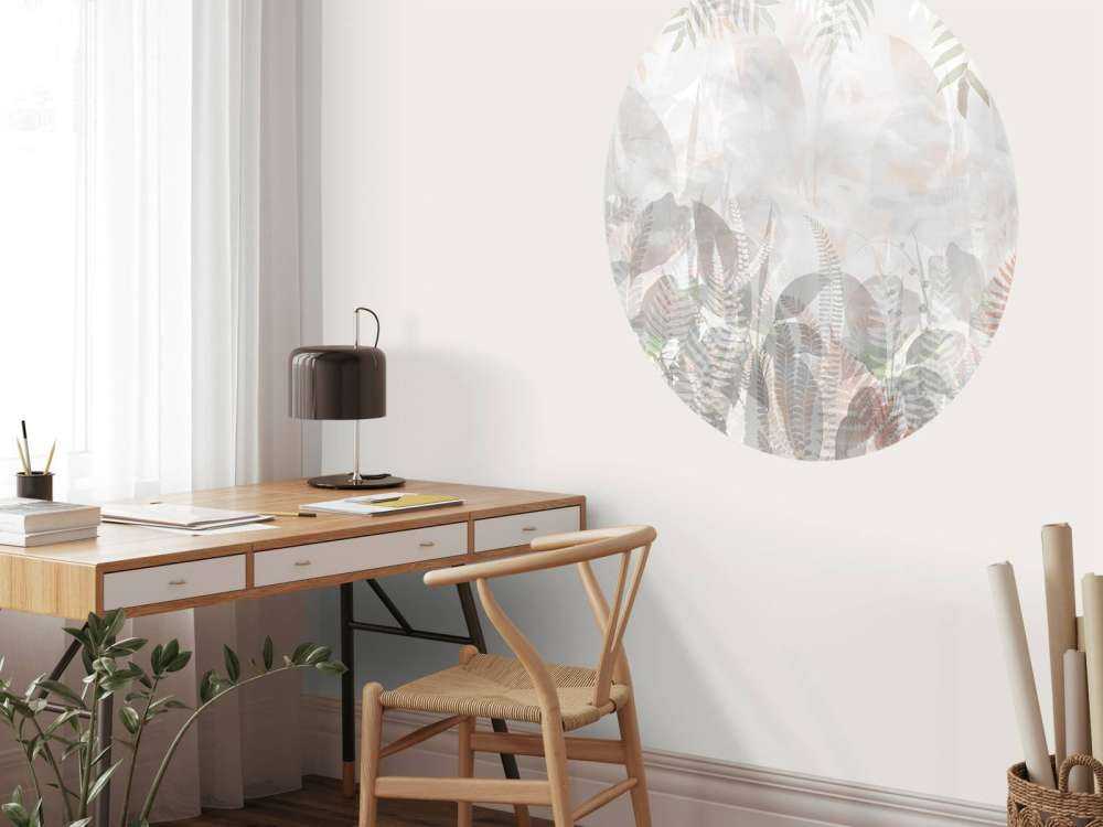 Fotobehang - Leaf Whisper Essence - Jungle Serenity - Fotobehang