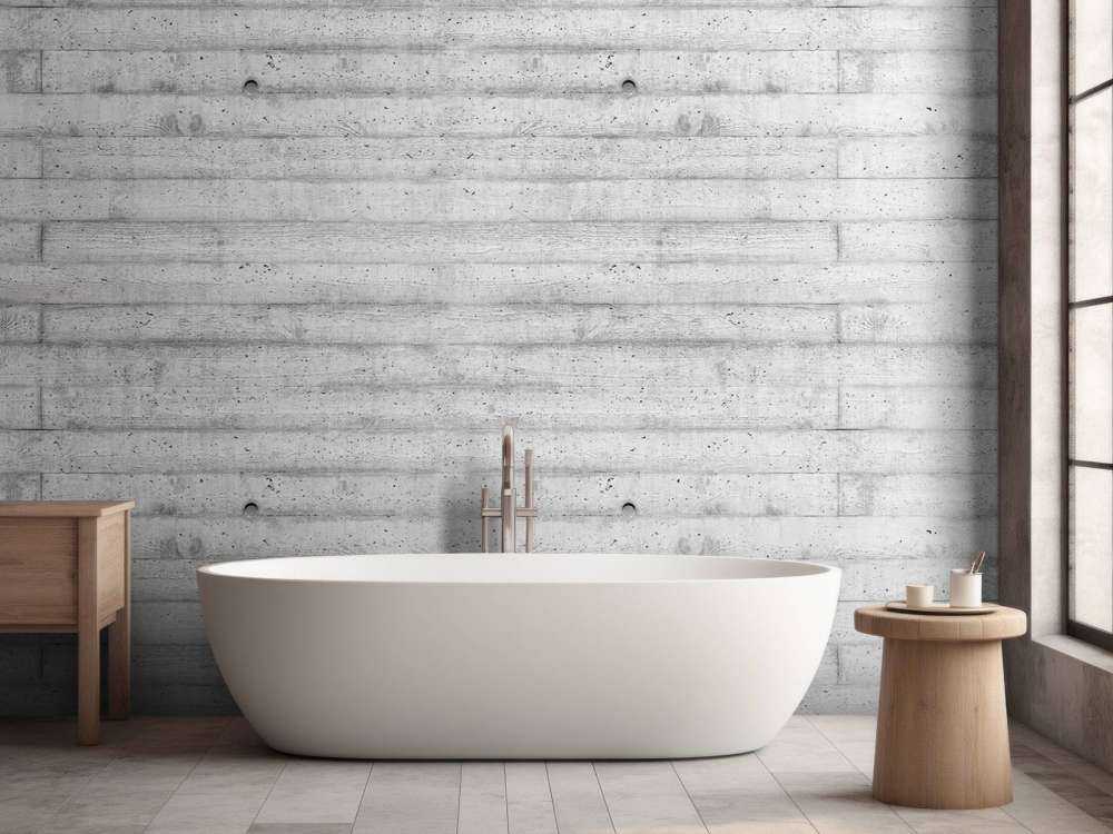 Betonnen platen structuur - Fotobehang