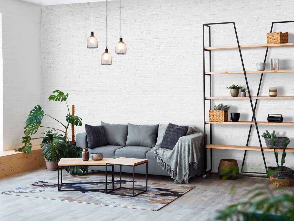 Wit geschilderde muur - Fotobehang