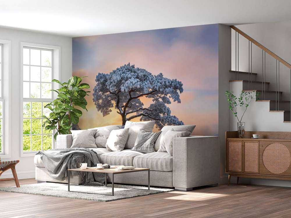 Cold loner - Fotobehang