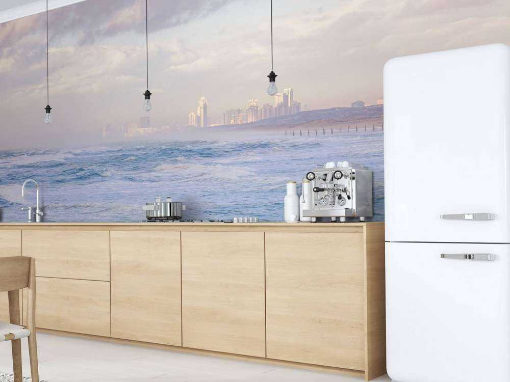 Bat-Yam Strand - Fotobehang