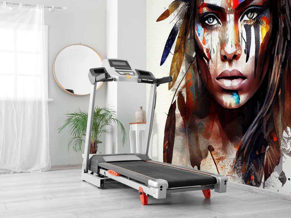 Powerful American Native Woman #7 - Fotobehang