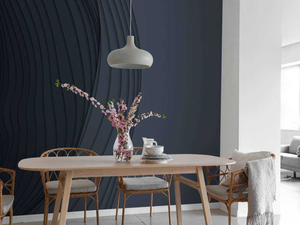 Abstract grijs - Fotobehang