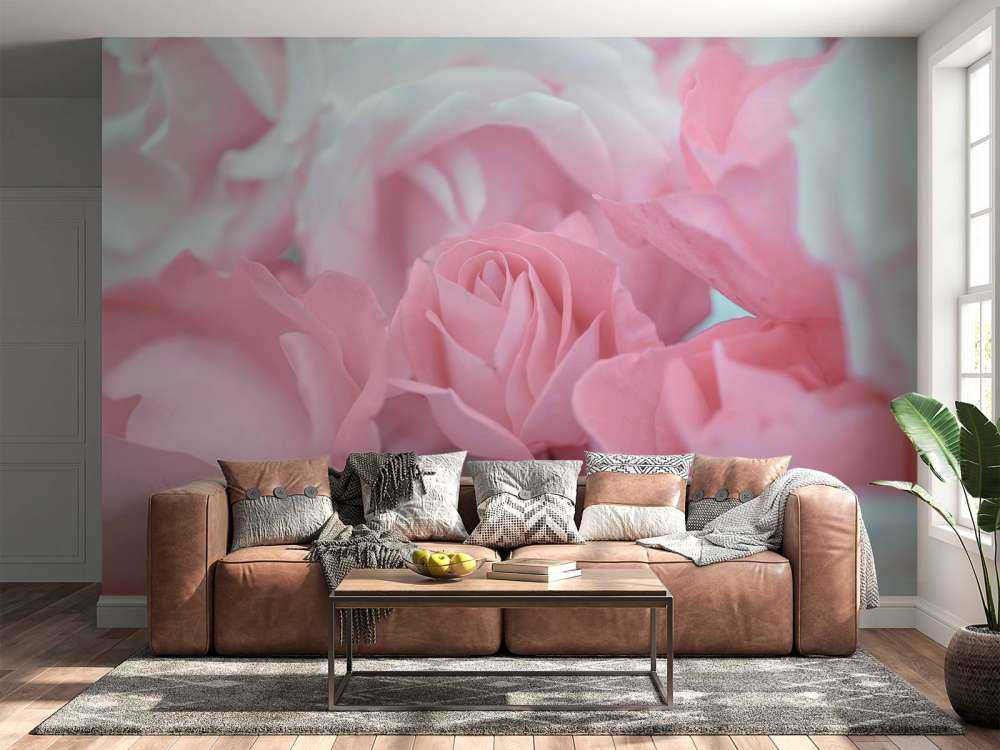 Rozen bloemen - Fotobehang