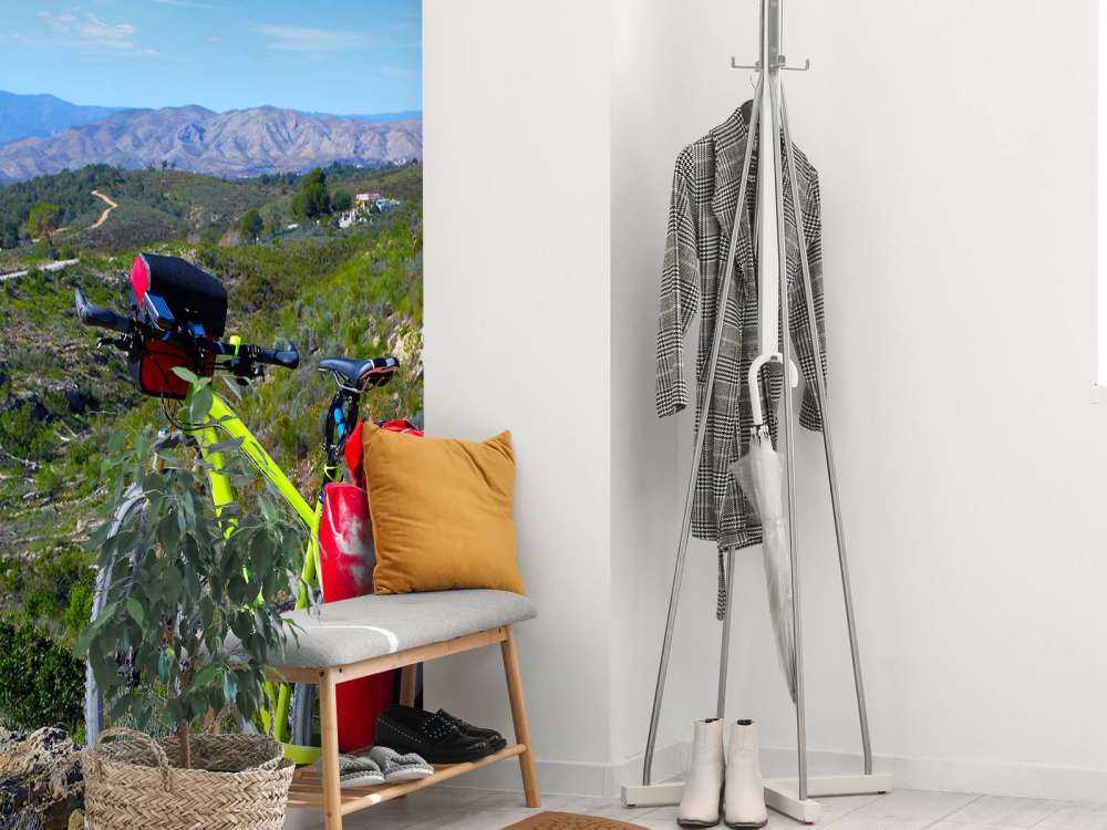 Fietsen in Valencia - Fotobehang