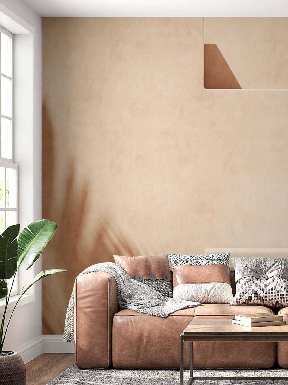 Minimalistische foto van trappen - Fotobehang