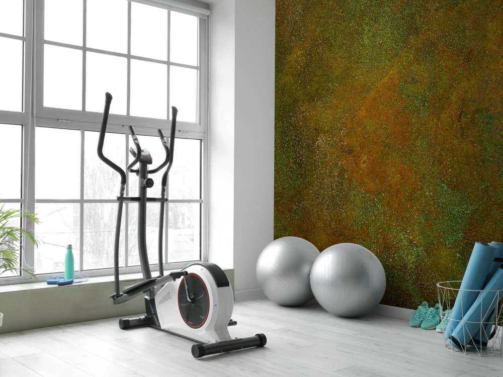 Geoxideerd metaal - Fotobehang